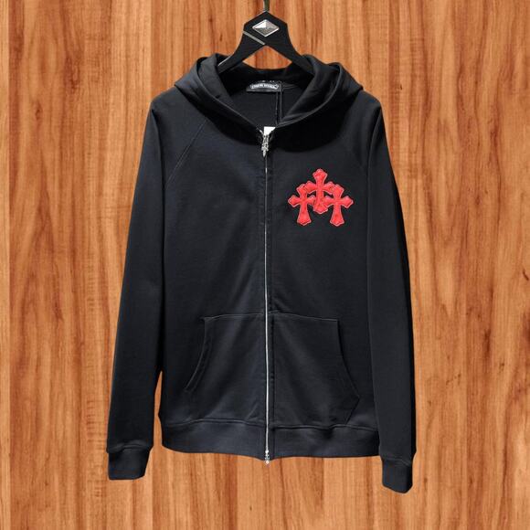 Chrome Hearts | Jackets & Coats | Chrome Hearts Black Jacket | Poshmark